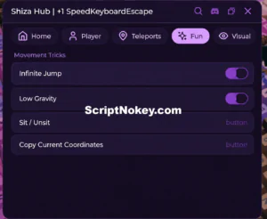 Galactic Scripts +1 Speed Keyboard Escape OP (Keyless) - Auto Win